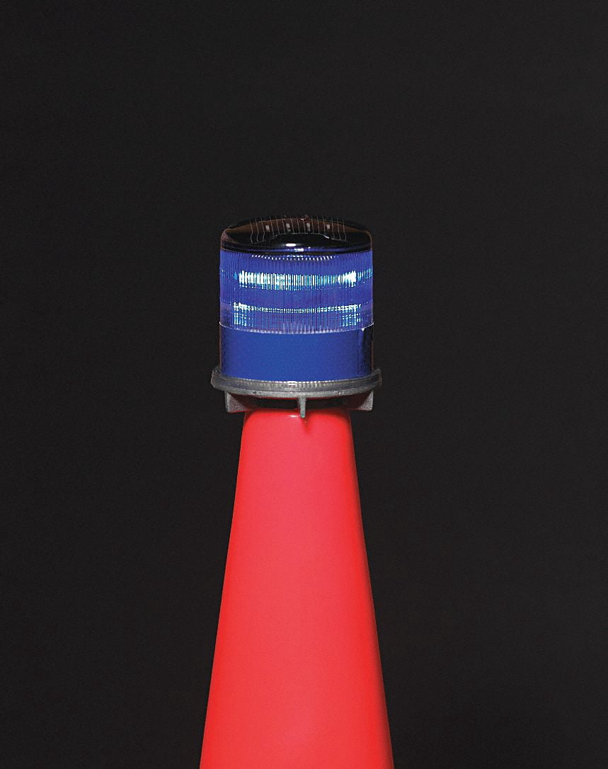 Tapco Warning Light,(4) LED,Blue,Solar NiMH 3337-00004 - Walmart.com