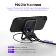 Universally Gaming Hub with Multiple Port Foldable Design and Antislip ...