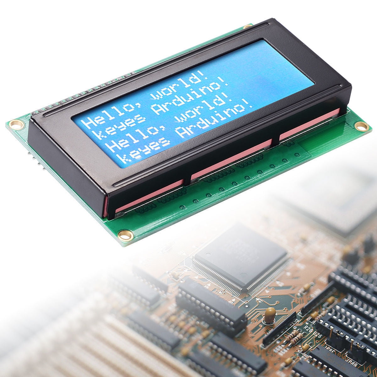 Blue Serial IIC/I2C/TWI 2004 204 20X4 Character LCD Module Display for ... Blue Serial IIC/I2C/TWI 2004 204 20X4 Character LCD Module Display for ...