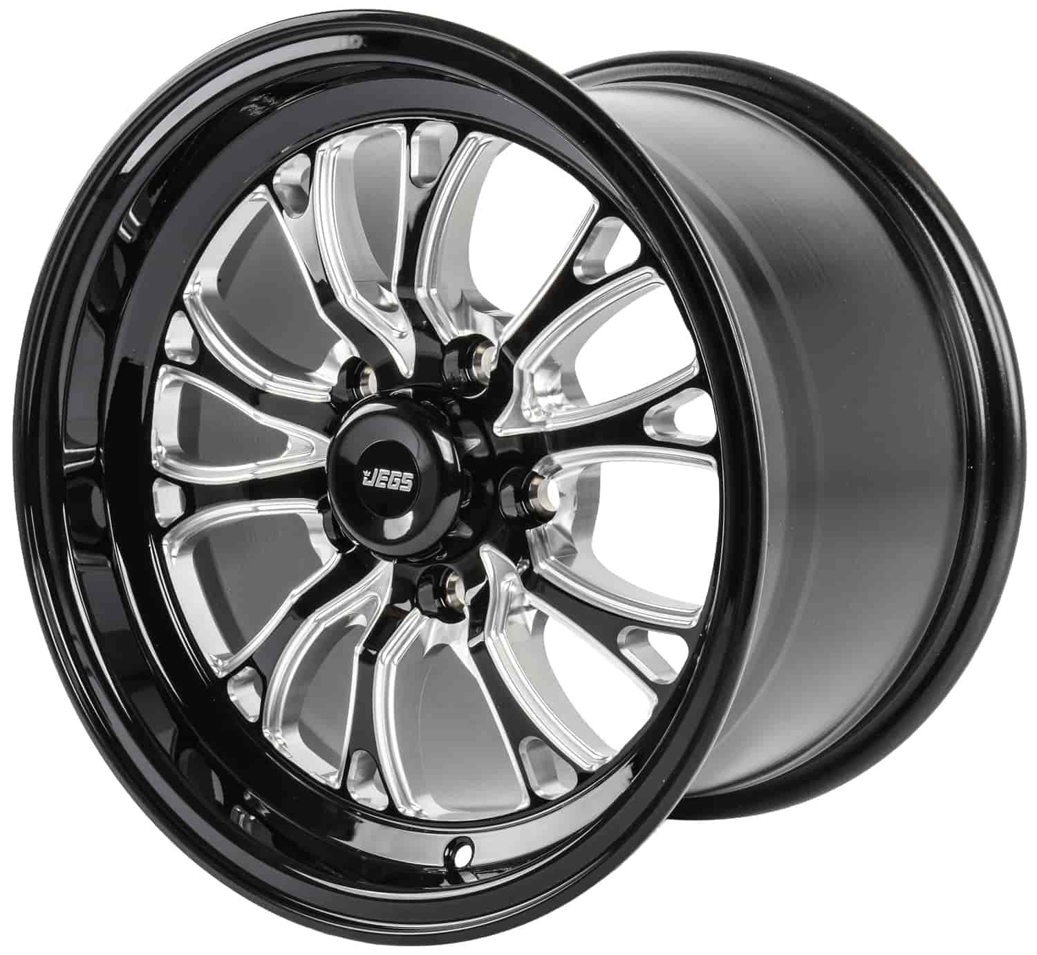 JEGS 681435 SSR Spike Wheel Size: 15 x 10 Bolt Pattern: 5 x 4.50 Back ...