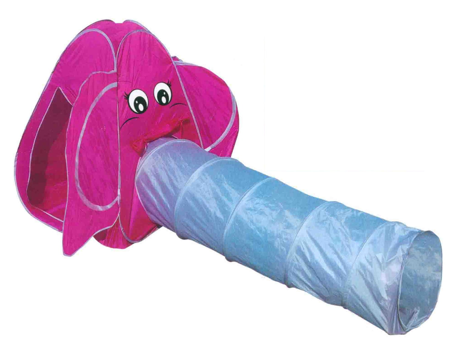 POCO DIVO Long Nose Elephant Tent 2pc Children Play Tunnel Pop-up Toy ...