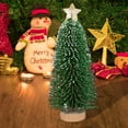 Wovilon Tabletop Christmas Tree, Small Artificial Christmas Tree With ...