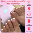150 count Press Toenails for Women Press Nails Tip Press ons with ...