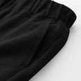 Black Kids Girl Boy Shorts for Child Sport Gym Lounge Running Thin ...
