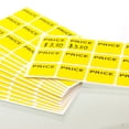 BAZIC Price Mark Label, Pre Printed Labels Price Tag (180/Pack), 24 ...