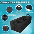 Extra Large Trunk Organizer 98L Collapsible Car Storage Trunk Organizer ...