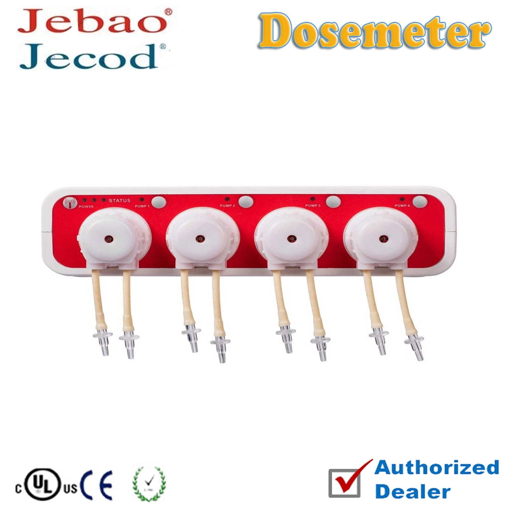 Jebao Doser 3.4 WiFi 4-Channel Auto Dosing Pump for Saltwater Reef ...