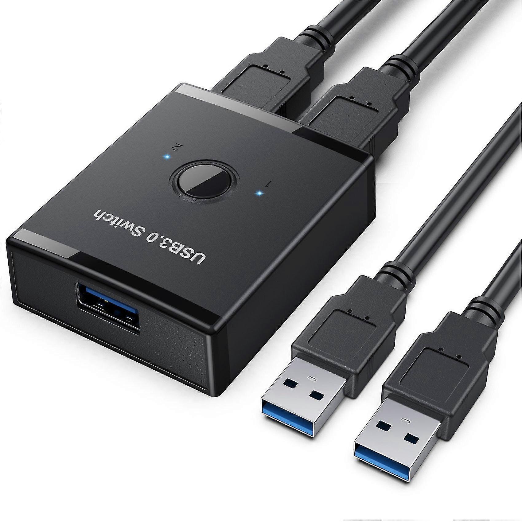 Usb3.0 Bidirectional Switch 1 In Two Out Printer Sharer Splitter Usb ...