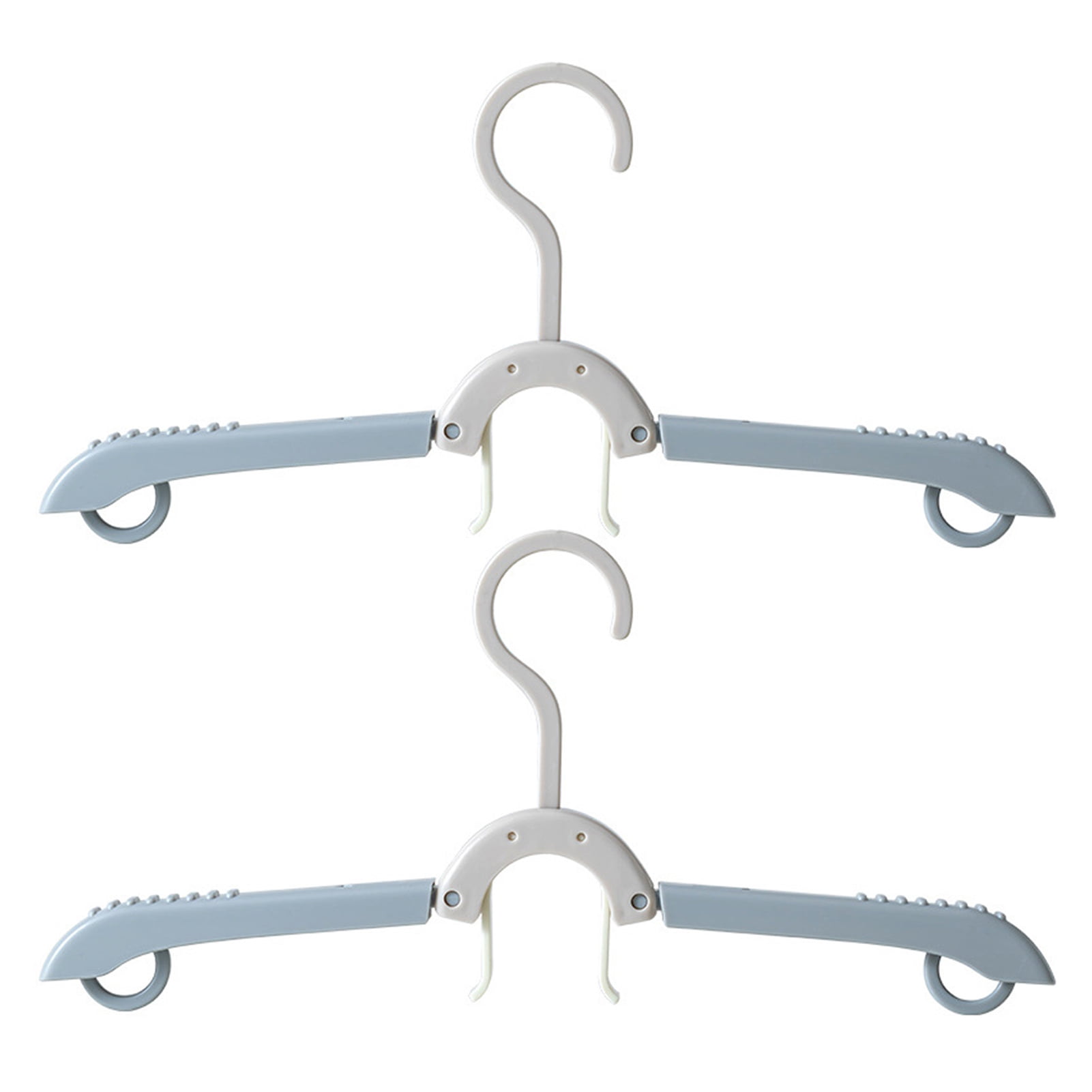 Hesroicy Telescopic Hangers - 3-step Adjustment, Traceless Foldable ...