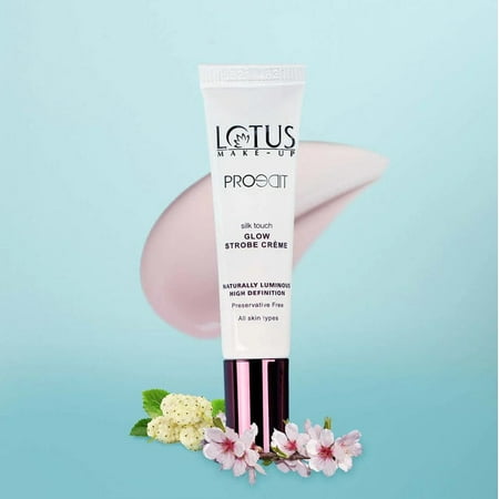 Lotus Herbals Proedit Silk Touch Glow Strobe Cream, Pink 15g | Walmart ...
