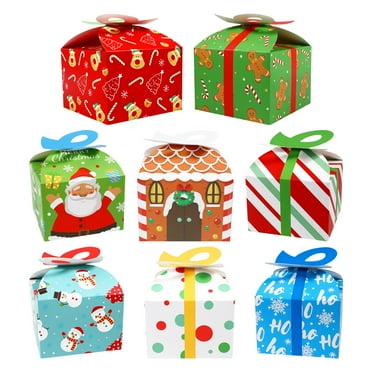 Fun Express Gingerbread House Cardboard Christmas Treat Boxes - 12 ...
