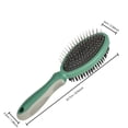 Dog Grooming Tools, Double Sided Shedding Brush, Pink Rubber Grip ...