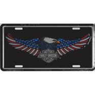 Harley-Davidson Silver Laser License Plate - Walmart.com