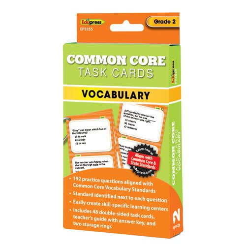 Recursos creados por el maestro Tarjetas de tareas de vocabulario ...