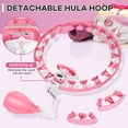 KKL Fit Hoop Hula Hoop Circle Infinity Fitness Hoop Smart Weighted ...