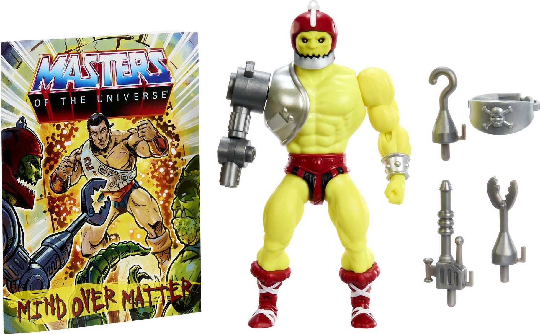 Masters of the Universe Origins Toy, Trap Jaw MOTU Action Figure ...