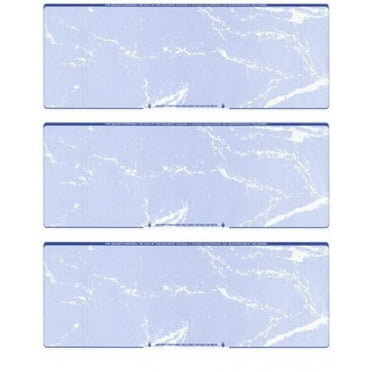 EZ Checks Blank Hologram High Security Laser Checks | Top | Blue | 500 ...