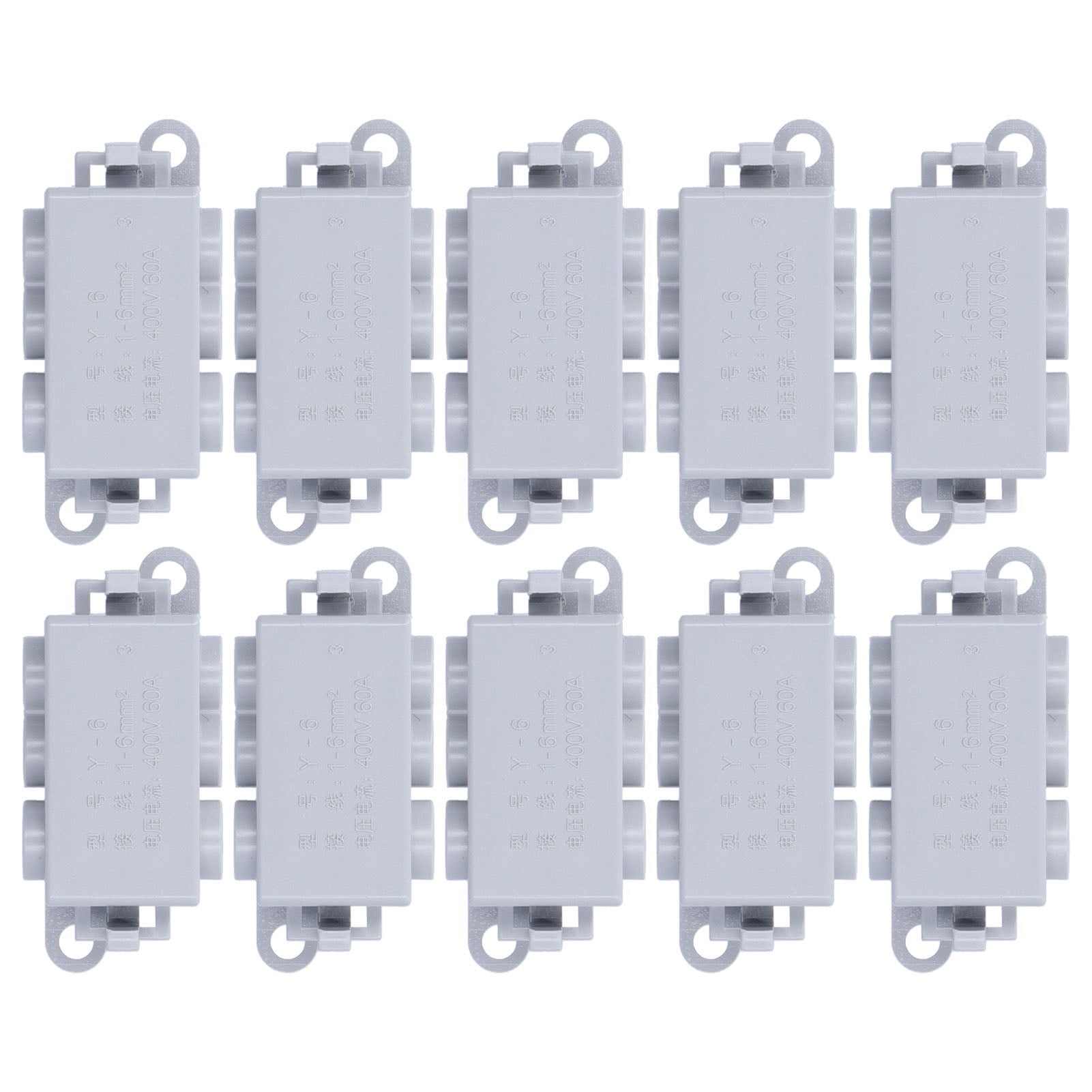 Terminales de empalme de múltiples caras, terminales tipo Y de 10 ...