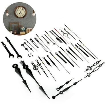 TSV 14pairs DIY Quartz Wall Clock Hands, Clock Hands Kit Non-Ticking ...
