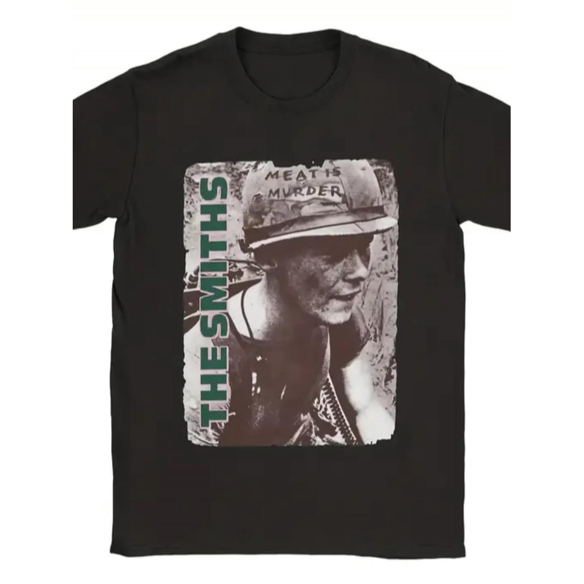 Click here for Yingd The Smiths Meat Is Murder Graphic Prt Tshirt... prices