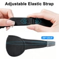 GARITIN 3D Weighted Sleep Mask, 100% Blackout Breathable Eye Mask for ...