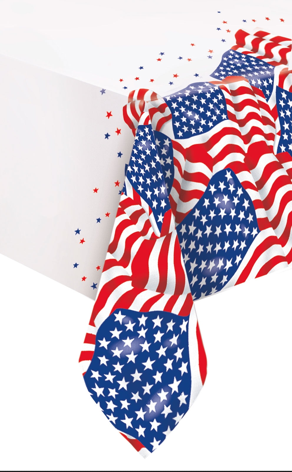 Patriotic USA Flag Tablecover - Walmart.com