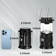 Kabuer Solar Lanterns, Collapsible LED Lamp, Waterproof Rechargeable ...
