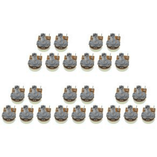 Potenciómetro lineal WH148 Resistencia de potenciómetro giratorio de 15 ...