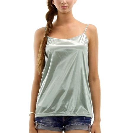 Melody - Women's Basic Satin Full Slip (MINT, LARGE) - Walmart.com