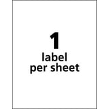 Free Shipping! \Avery Durable Full Sheet ID Labels, Laser Printable ...