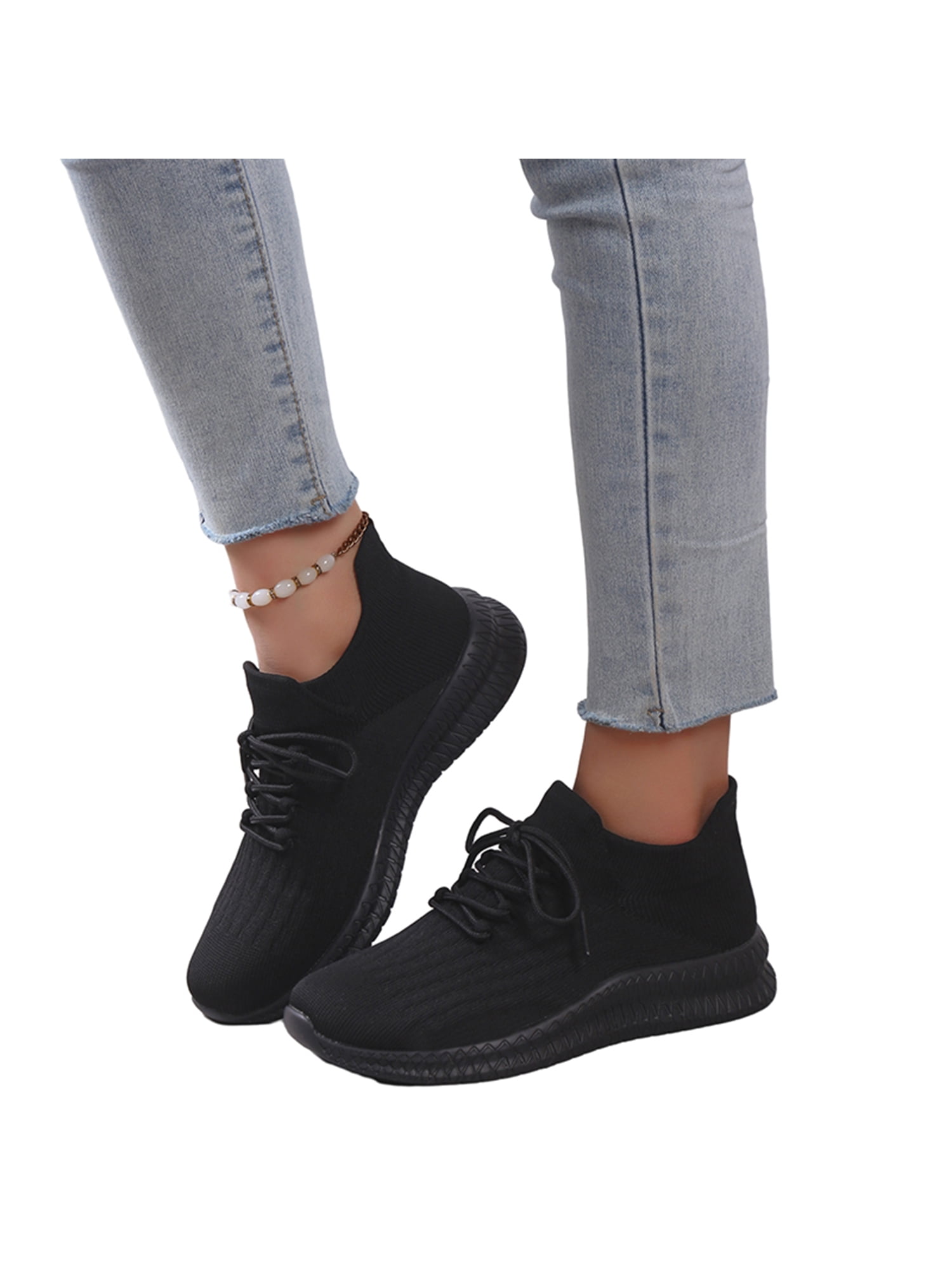 SIMANLAN Womens Sneakers Tennis Shoes Running Shoes Sport Mesh Sneakers ...