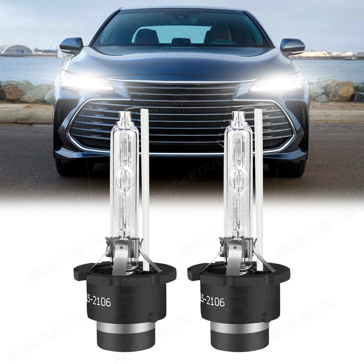 D4S Xenon Headlight Bulbs For 2007 2008 2009 2010 Lexus LS460 - Walmart.com