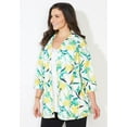 Catherines Women's Plus Size The Timeless Blouse - 5X, White Medallion - Walmart.com