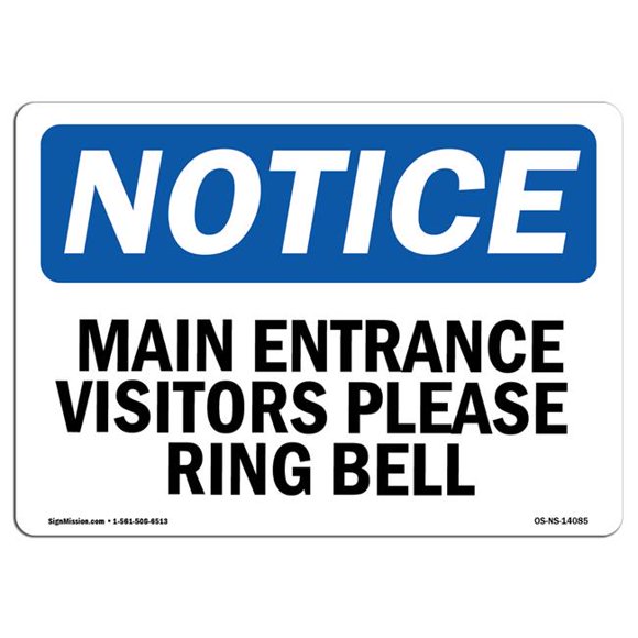Please Ring Doorbell Sign