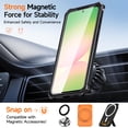 LHNUNP Magnetic for Samsung Galaxy A36 5G Case with Kickstand ...