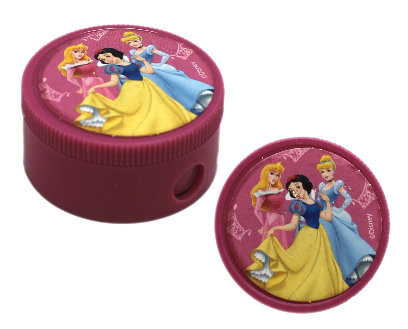 Disney Princess Magenta Colored Portable Pencil Sharpener - Walmart.com