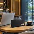AHGQT Large Capacity Extended Canvas Pencil Case, 9x3in Stylish Solid ...