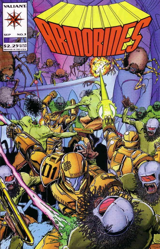 Armorines #3 VF ; Valiant Comic Book - Walmart.com