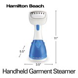 Hamilton Beach Handheld Garment Steamer for Clothes, Bedding, Curtains ...