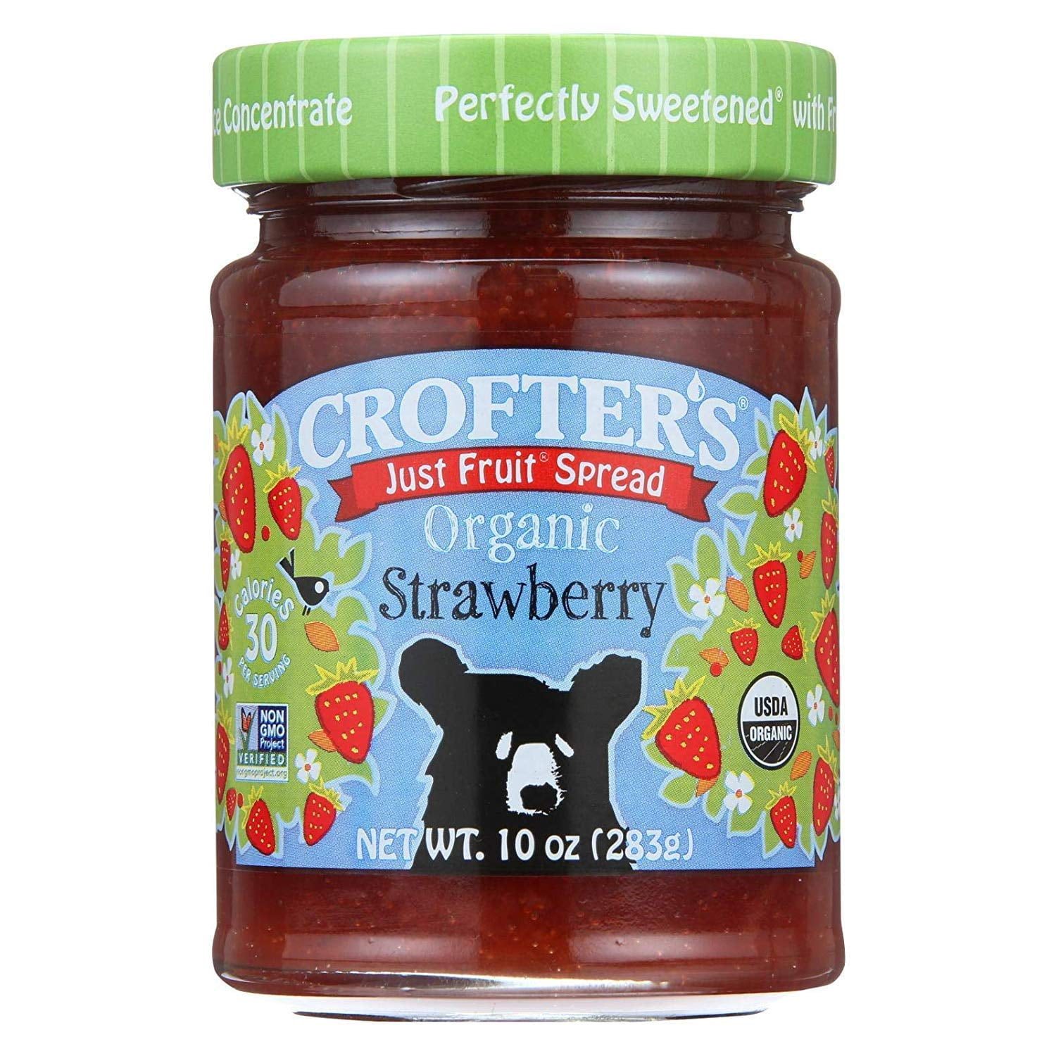 Crofters Organic Strawberry Fruit Spread, 10 Ounce - 6 per case ...