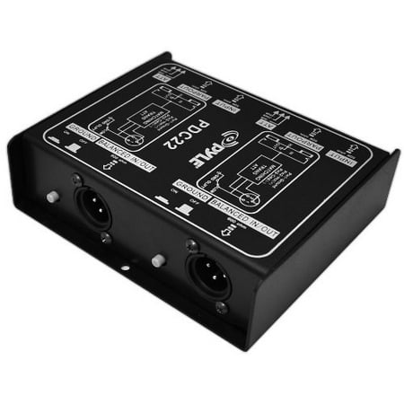Premium Direct Injection Audio Box - Passive DI Unit Hum Eliminator w ...