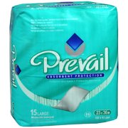 Underpad Prevail® 23 X 36 Inch Disposable Fluff Light Absorbency ...