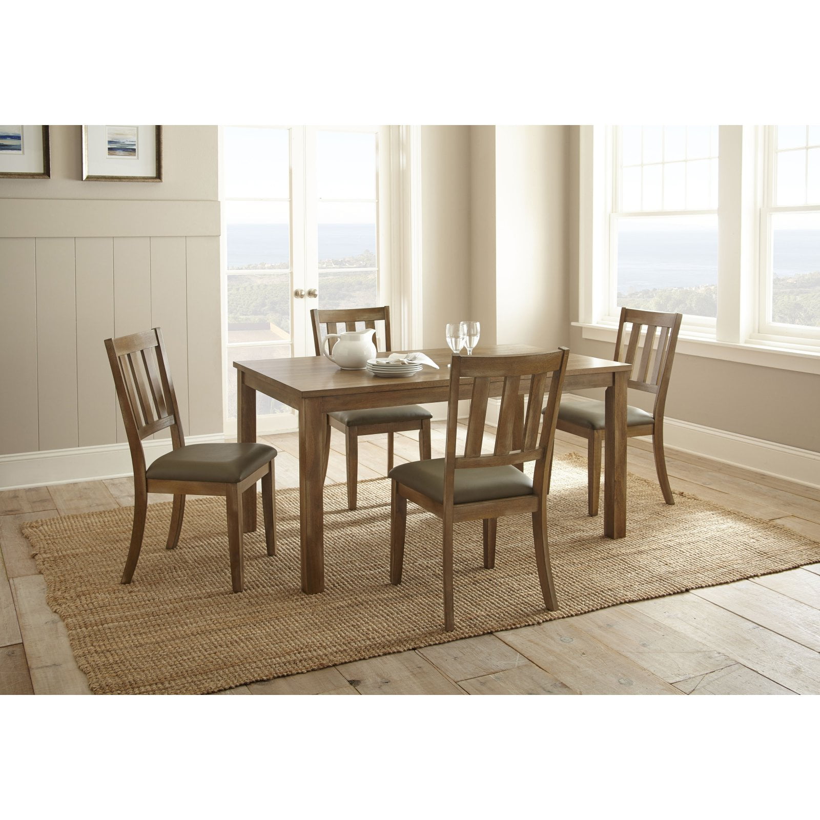 Steve Silver Ander Dining Table AD450T - Walmart.com