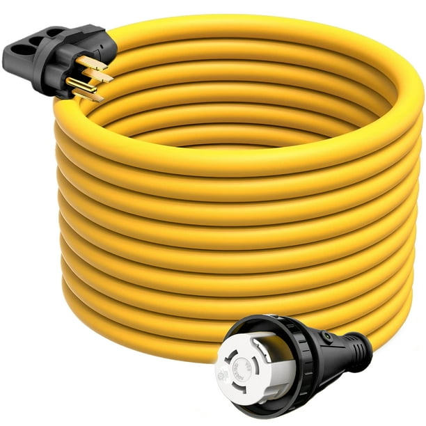 Journeyman-Pro 50A RV Power Extension Cord 14-50P to SS2-50R (Safety ...
