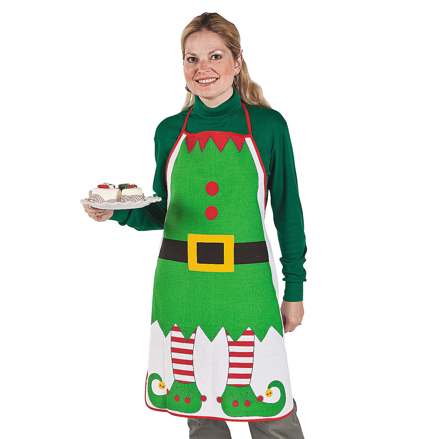 ADULT ELF APRON - Apparel Accessories - 1 Piece - Walmart.com