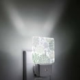 Sage Green Shell Plug-in LED Night Lights Starfish Coral Marine Life ...