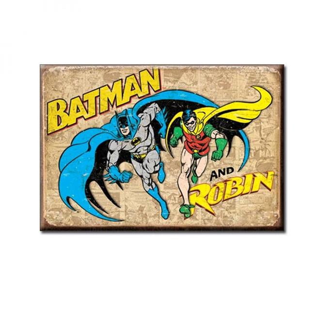 Click here for Batman 797250 Batman & Robin Retro Magnet - 2 X 3... prices