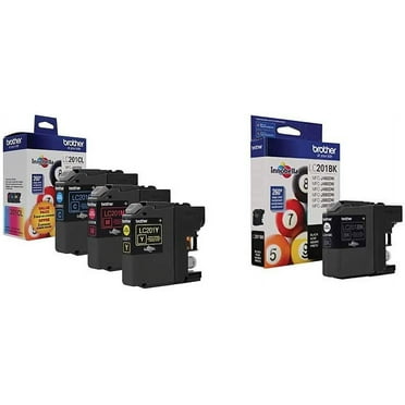 Brother Genuine Standard Yield Inkjet Printer Cartridges, LC201 ...