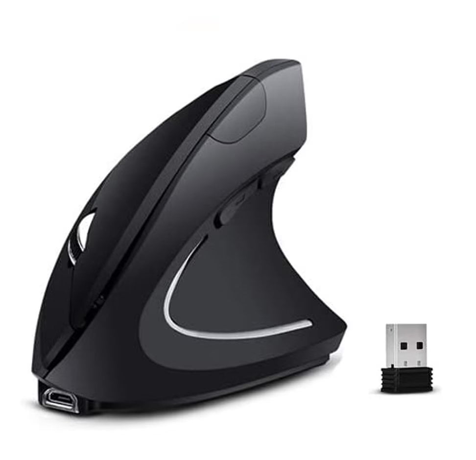 Ratón ergonómico, ratón vertical inalámbrico - Ratones ópticos ...