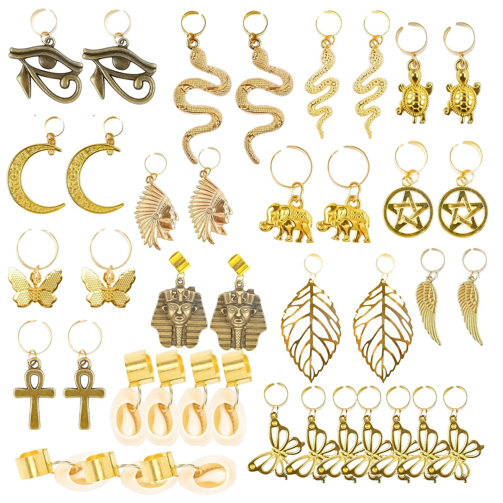 40 Count Braids Hair Clips Dreadlocks Adjustable Reusable - Walmart.com